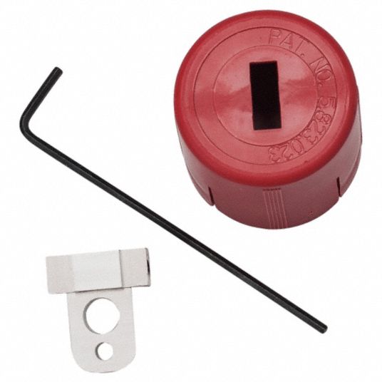 BRADY Air Line Regulator Lockout, Max. Number of Padlocks 1, Padlock ...