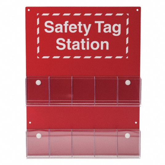 BRADY, Gen, Tag Station, Safety Tag Station - 15Y695|81773 - Grainger