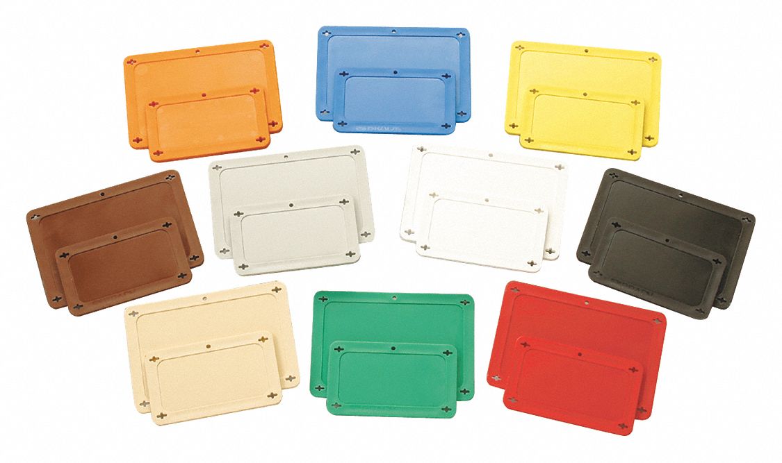 BRADY, Plastic, Rectangle, Blank Tags - 15Y753|142133 - Grainger