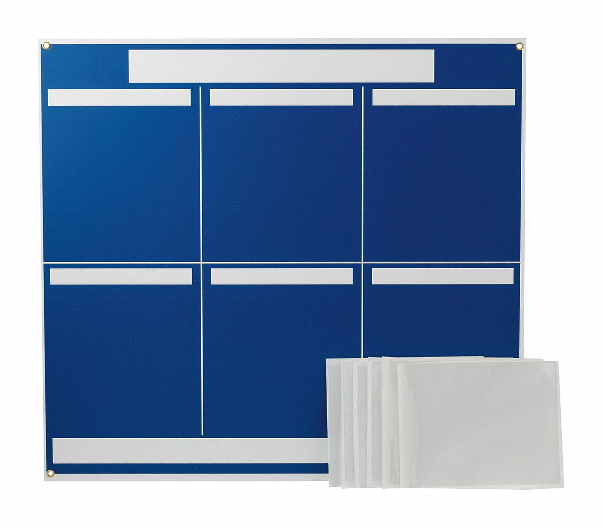 Six Panel Lean Communication Board - 15Y904|114613 - Grainger