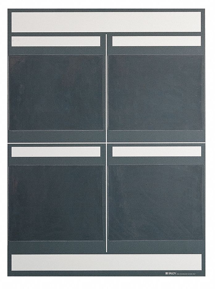 Four Panel Lean Communication Board - 15Y907|114612 - Grainger