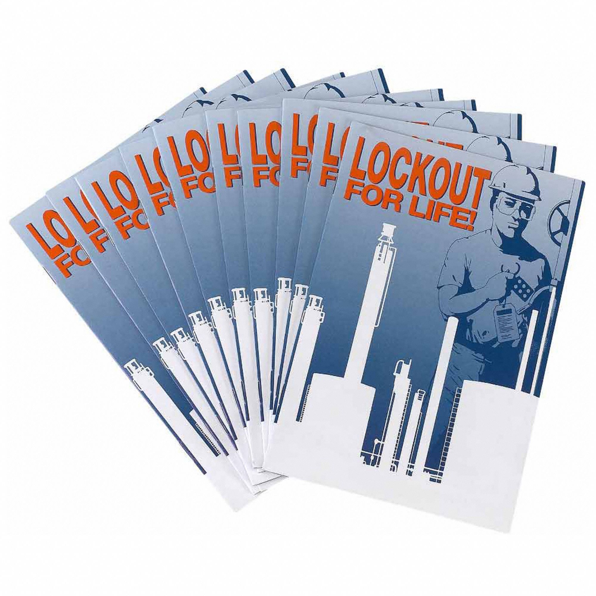 BRADY, Lockout Booklet, 10 Users Supported, Lockout Booklet - 15Y915 ...