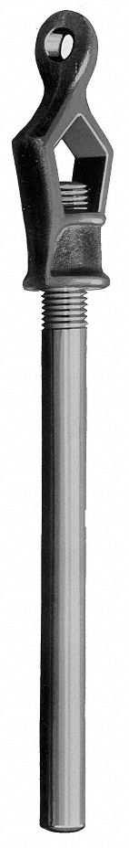 ELKHART BRASS Adjustable Hydrant Wrench, Up to 1-3/4 in Pentagon Nut, 1 ...