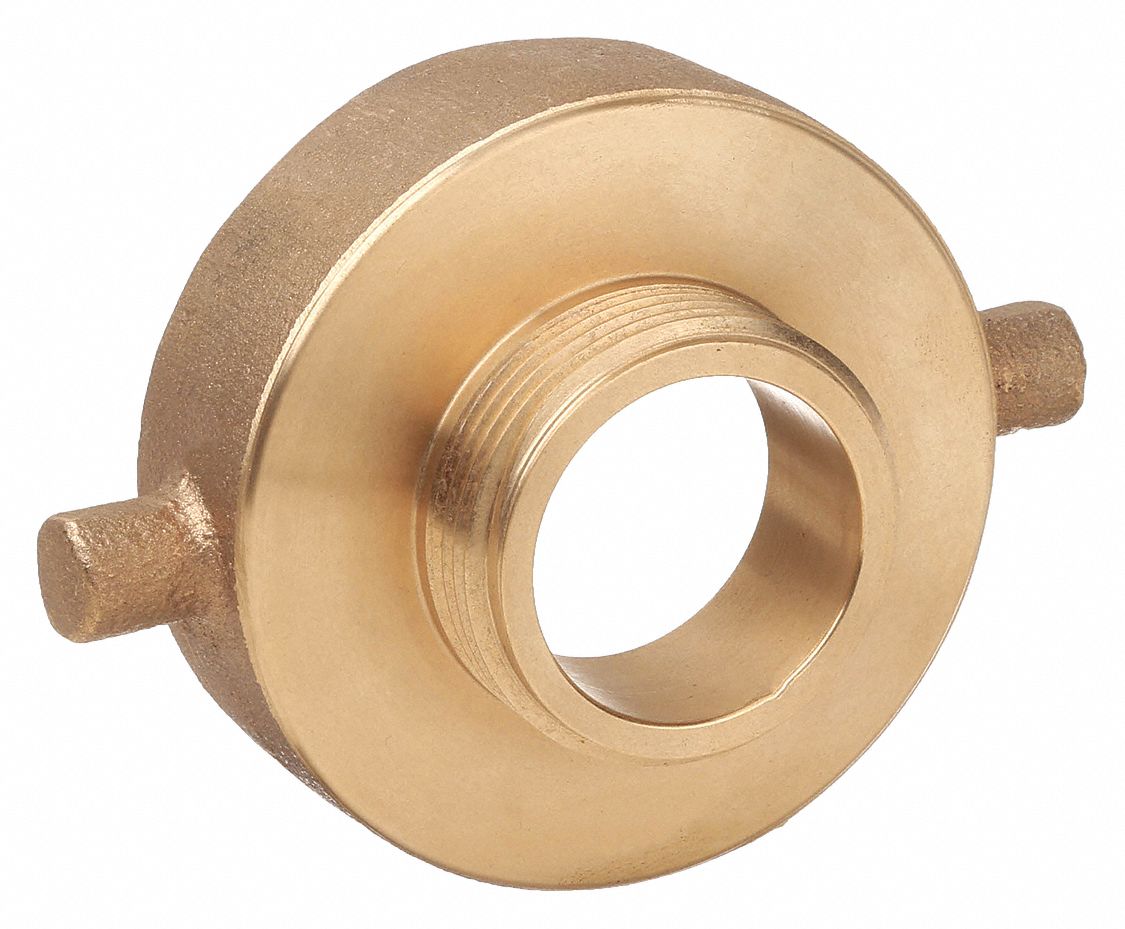 ELKHART BRASS, 1 1/2 in_2 1/2 in Compatible Pipe Size, NHT x NHT, Fire ...