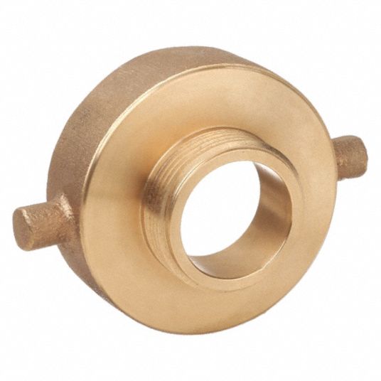 ELKHART BRASS, 1 1/2 in_2 1/2 in Compatible Pipe Size, NHT x NHT, Fire ...