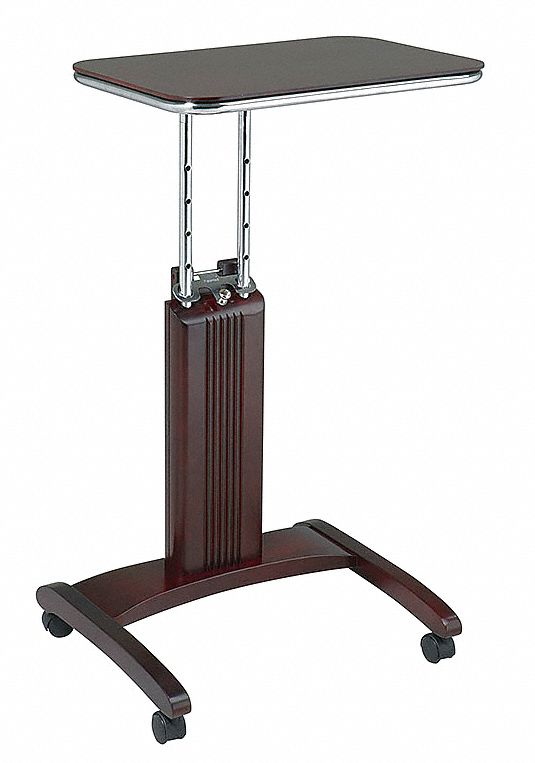 Laptop Cart,Wood,Mahagony,20 In. H - Grainger