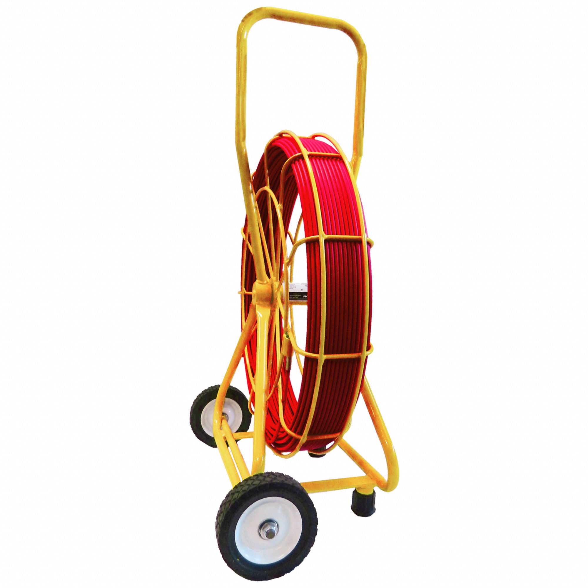 JAMESON Marked Fish Tape: 400 ft Lg, 24 in Case Dia, 400 lb Tensile ...