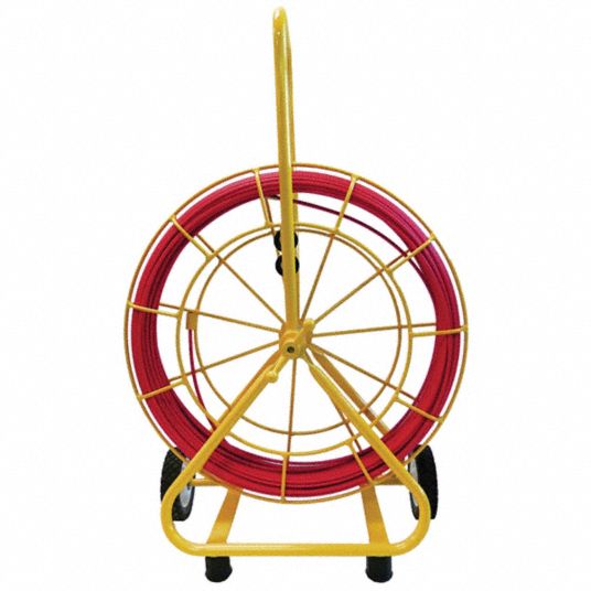 JAMESON, 400 ft Lg, 24 in Case Dia, Marked Fish Tape - 6GCP8|6-14-400M ...