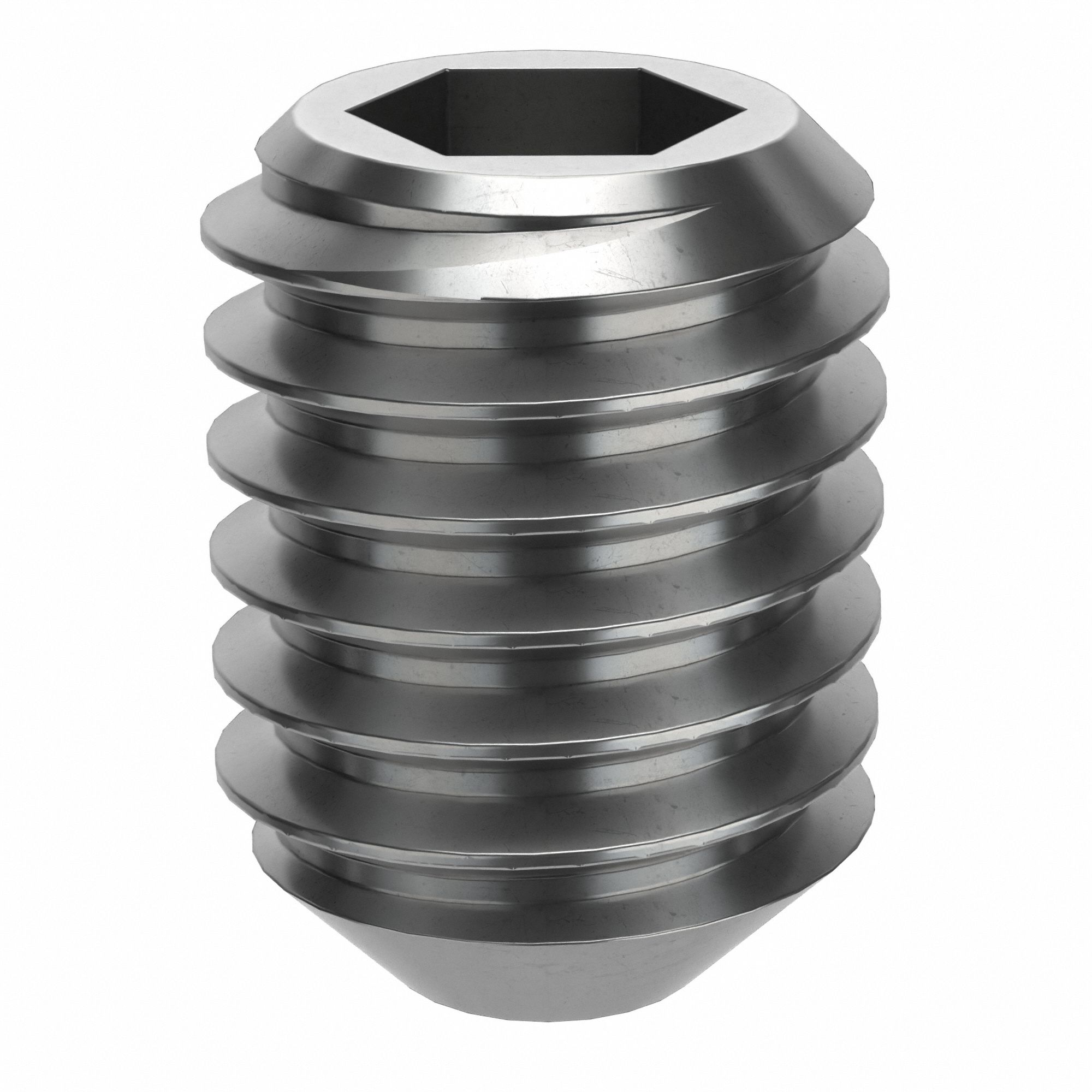 M6x1 Thread Size, 8 mm Overall Lg, Socket Set Screw - 160A61|L51260.060 ...