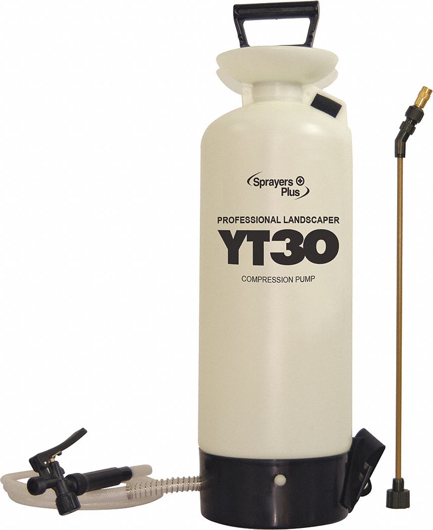 SPRAYERS PLUS, Commrcl Compressn Sprayer w/ Pump,3 gal. - 160D70|YT30 ...