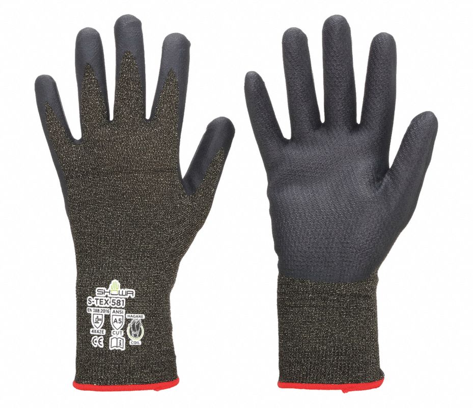 SHOWA Guantes Recubiertos Tejido Dedo Completo Kevlar(R) CH - 160G05 ...