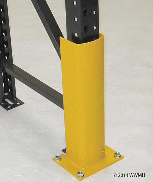 WORLDPRO-COLUMNGUARD Pallet Rack Guard - 161A37|NDPP1204000Y - Grainger