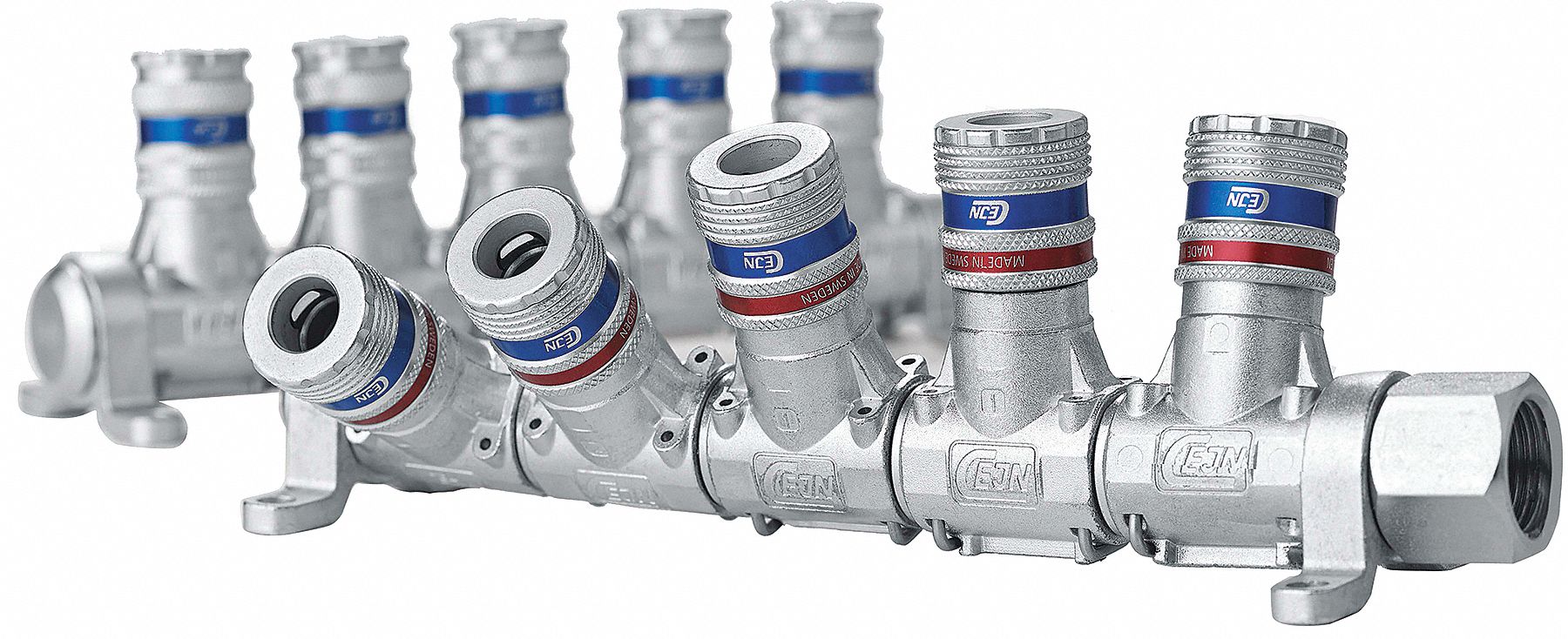 CEJN Multiconector , Acero Zincado , 232 psi , 7" L - 161F36 ...