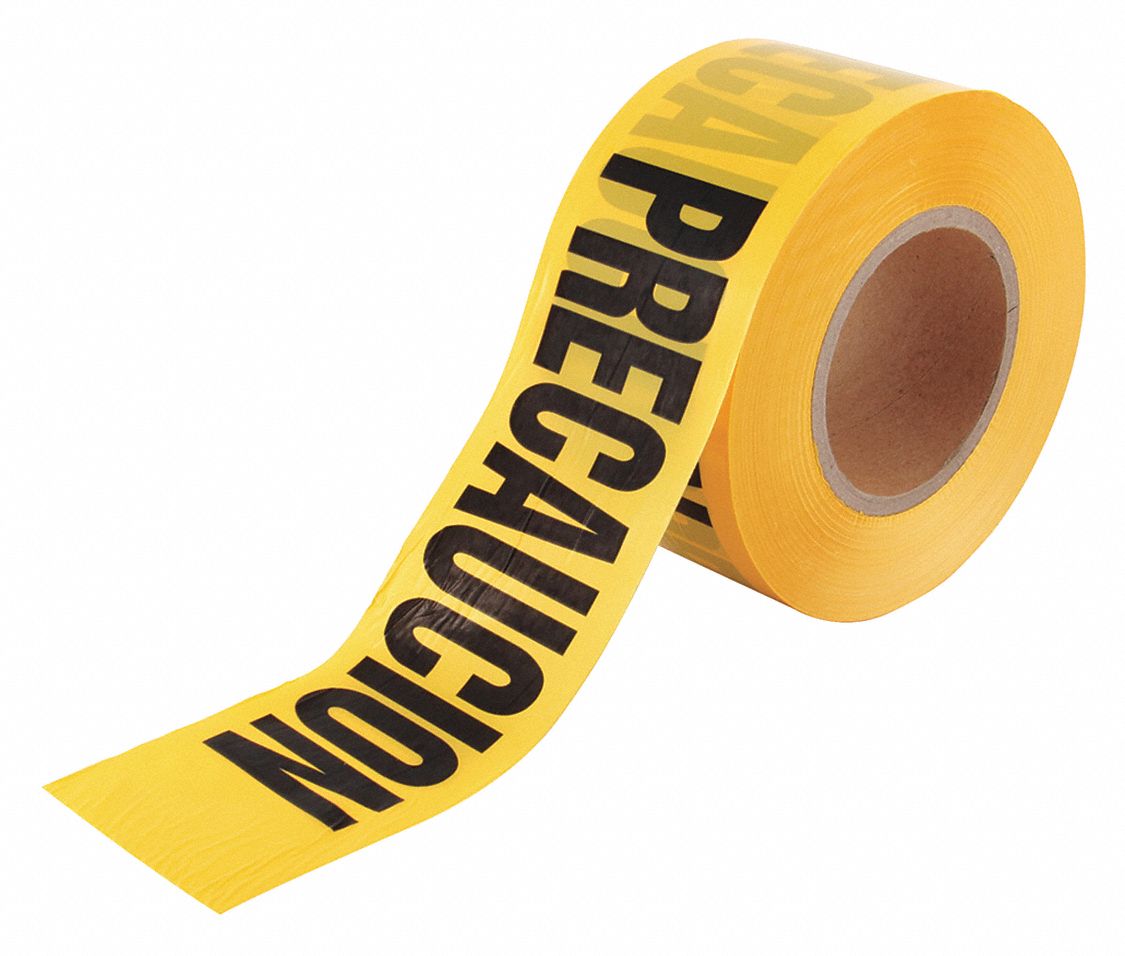 TOOLCRAFT Cinta de Precaución de Seguridad - Cintas de Señalización y ...
