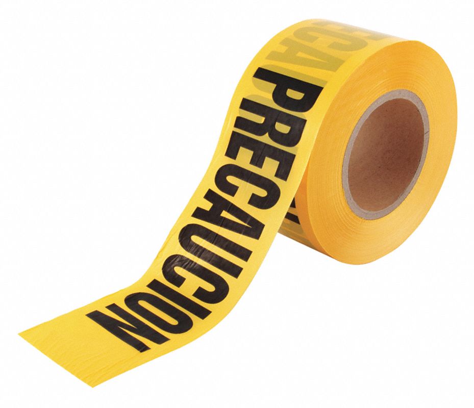 TOOLCRAFT Cinta de Precaución de Seguridad - 161G06 | TC0994 - Grainger ...