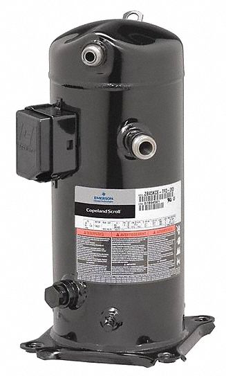 COPELAND Compressor, 460V, 3-Phase, 34,400 Btu, Fits Brand Copeland ...