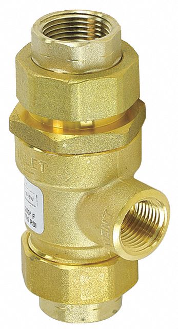 WATTS, 9D, 3/4 in Pipe Size, Pressure Safety Relief Valve - 161Z79 ...