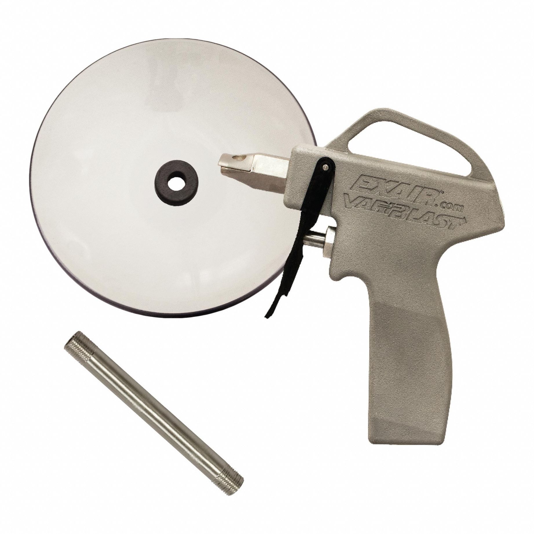 EXAIR, Cast Aluminum, 1/4 in Female NPT, Safety Air Gun shield extension - 908RT5|1629-6-CS ...