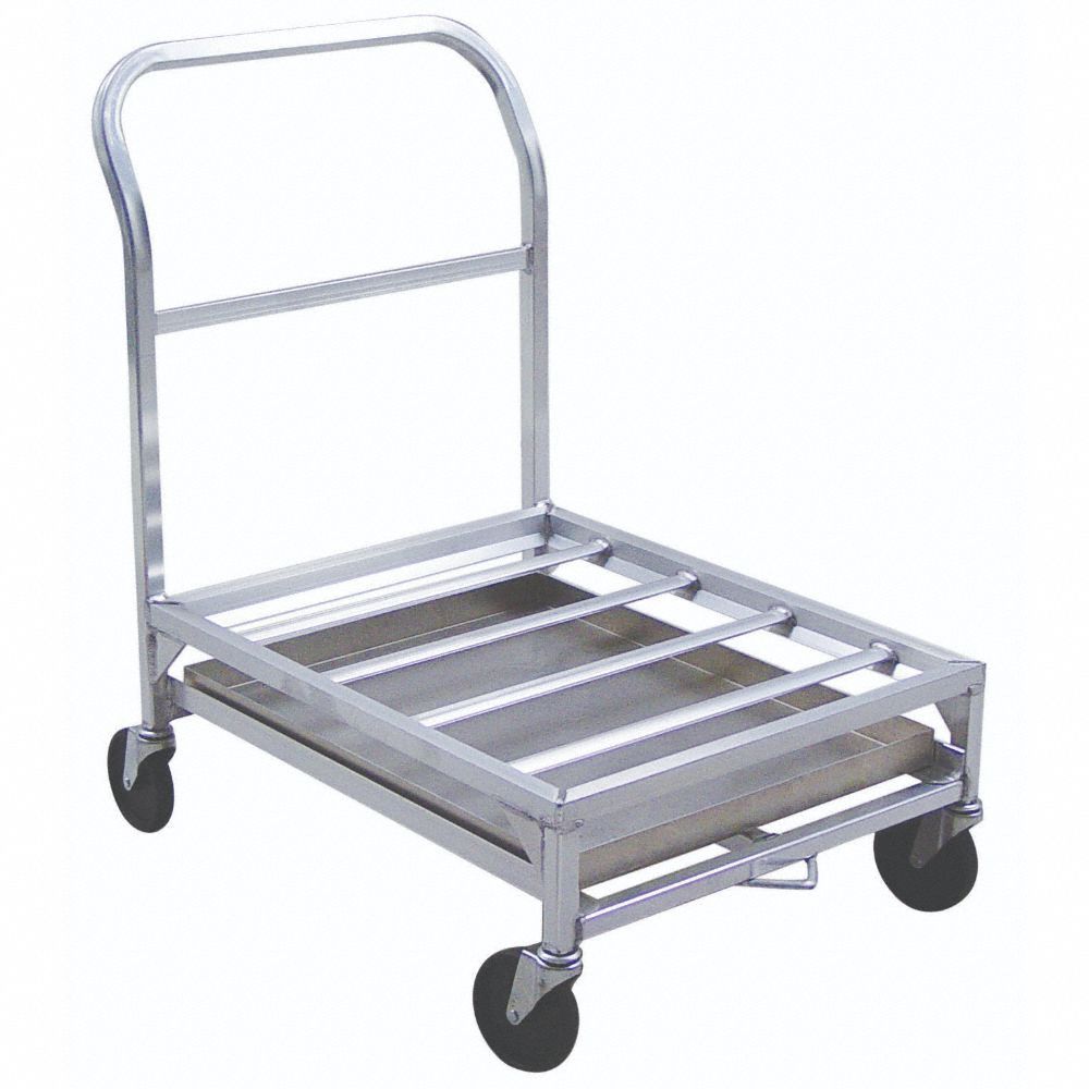NEW AGE INDUSTRIAL, 500 lb Max Load Capacity, 36 in Overall Ht, Food ...