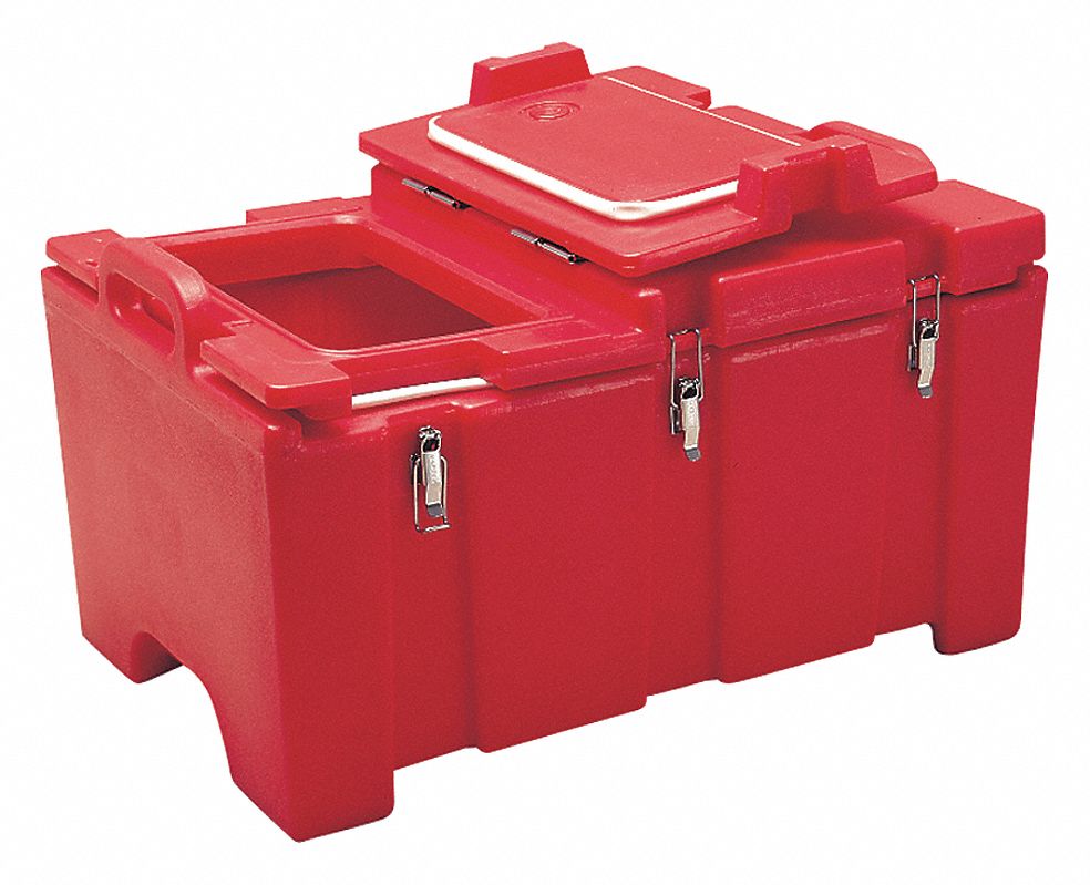 CAMBRO, Red, Food Transport Container - 163K62|EA100MPCHL158 - Grainger