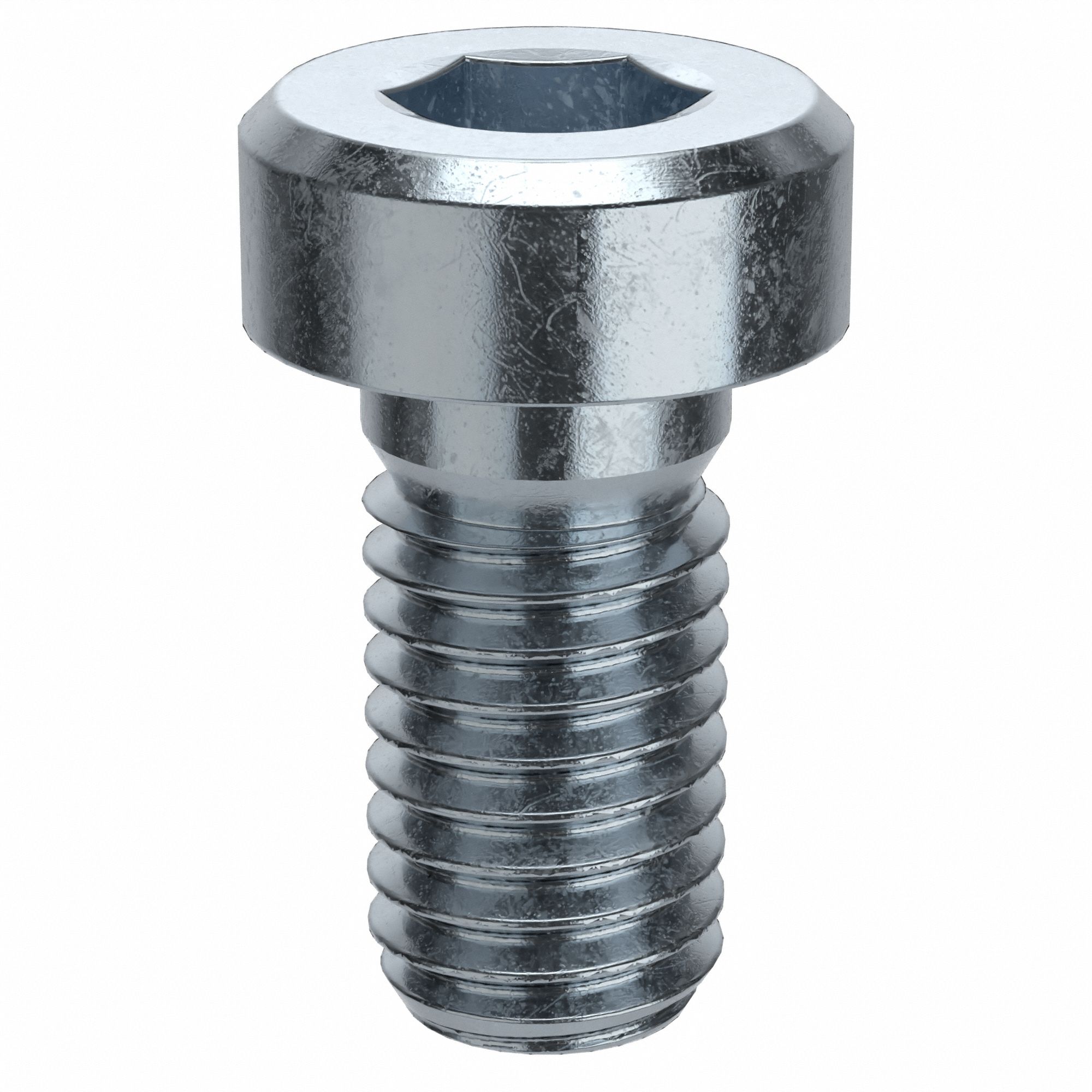 M8-1.25 Thread Size, 16 mm Lg, Socket Head Cap Screw - 164J66|L07090 ...