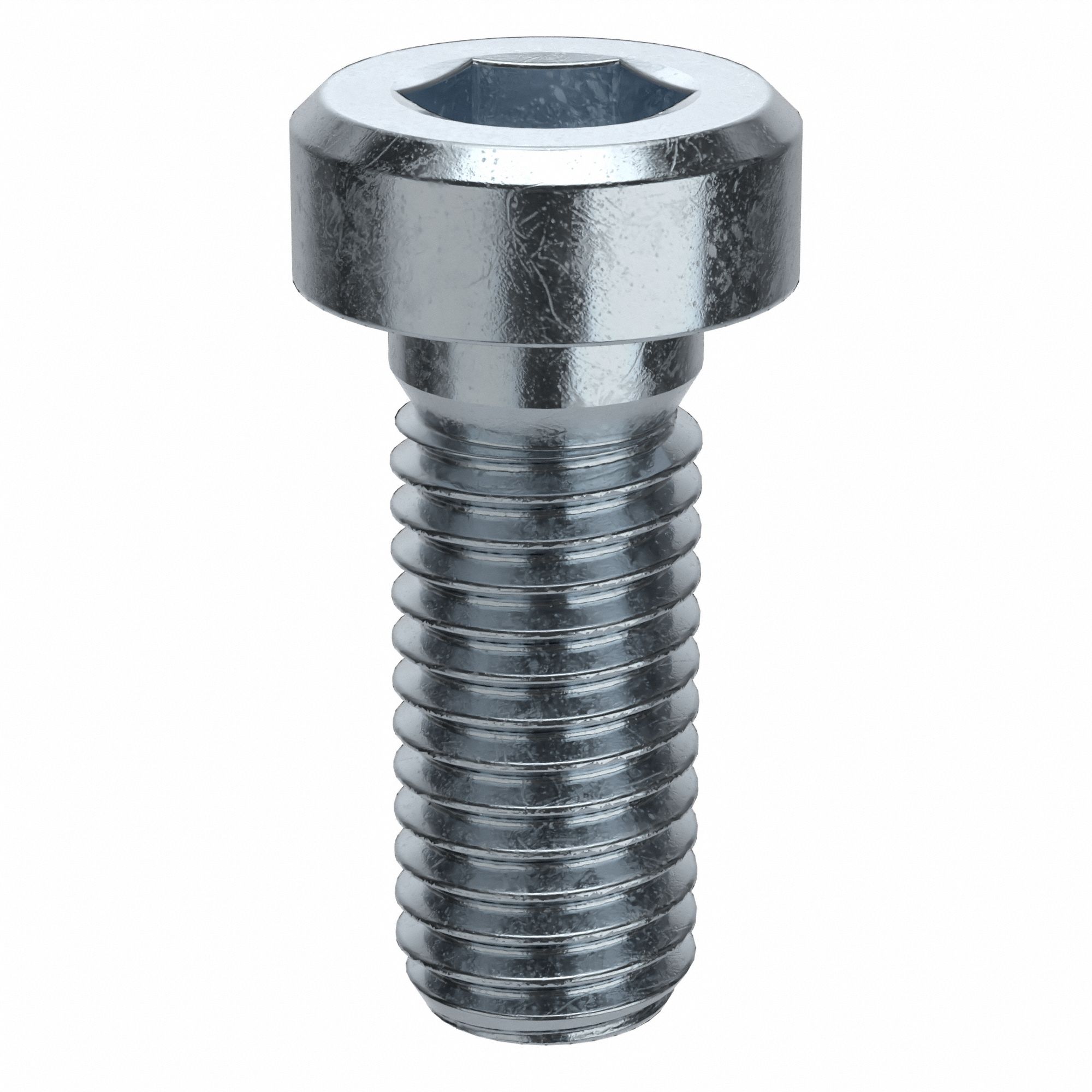 M10-1.5 Thread Size, 25 mm Lg, Socket Head Cap Screw - 164J77|L07090 ...
