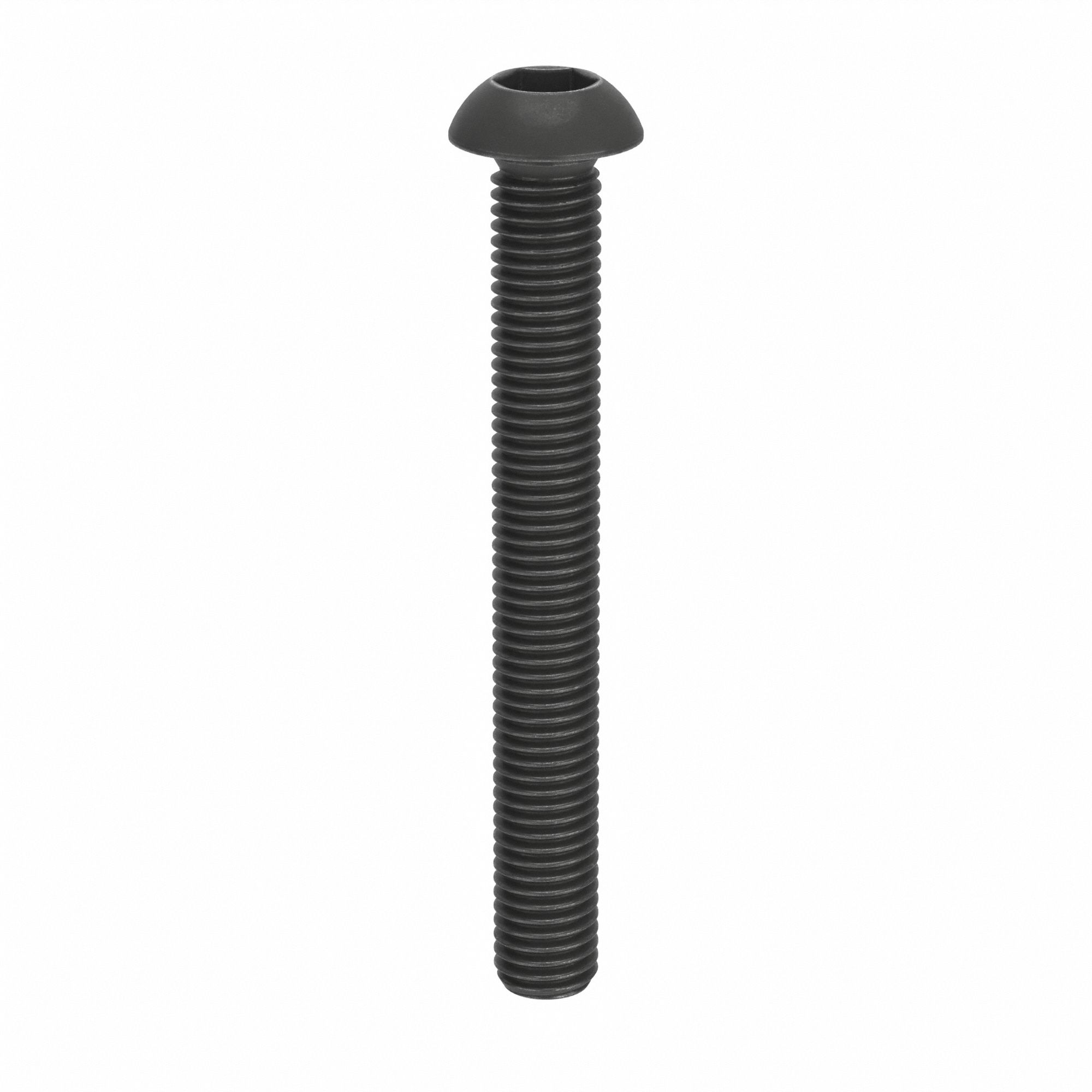 M12x1.75 Thread Size, 100 mm Lg, Socket Head Cap Screw - 164L25|L07150 ...