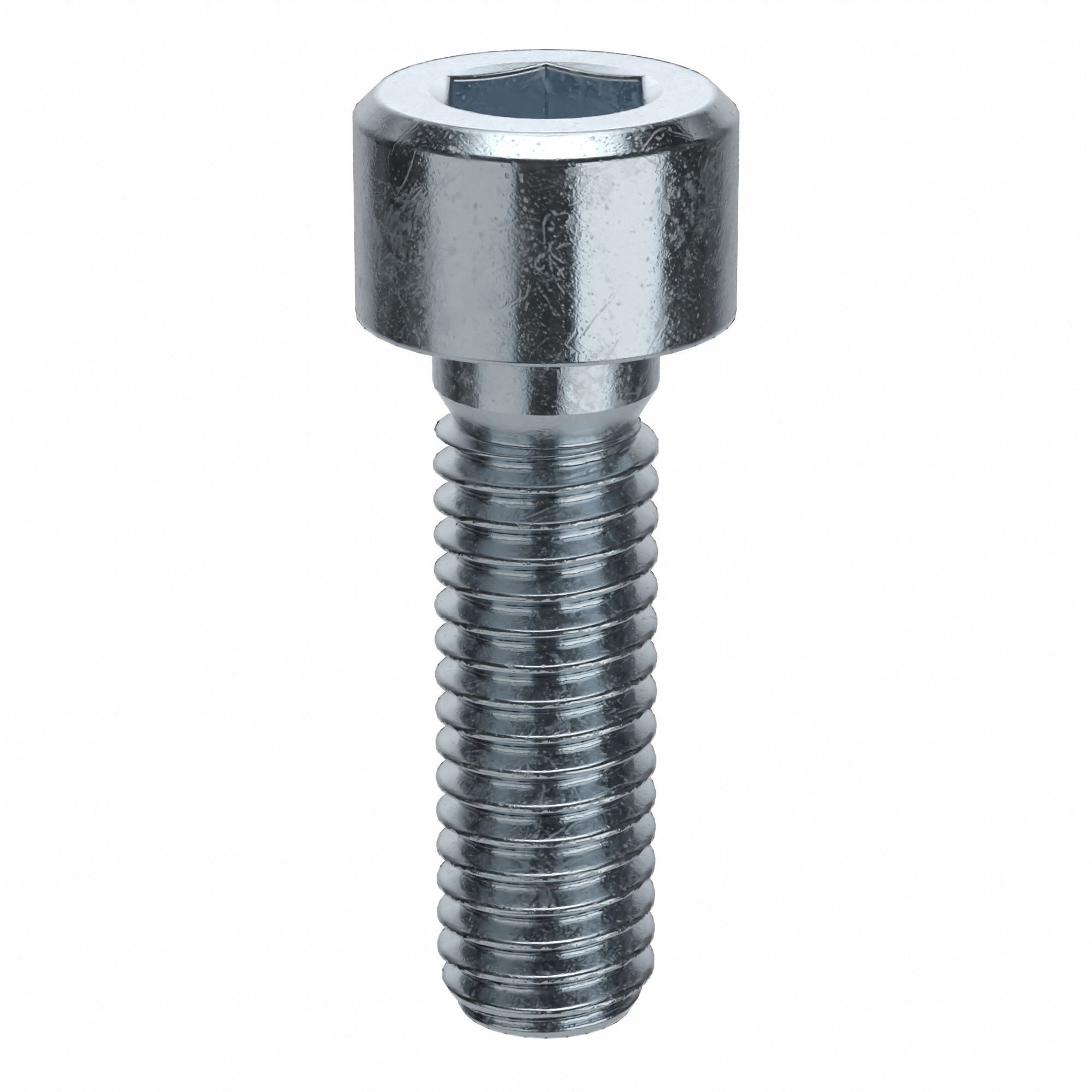 M6-1 Thread Size, 20 mm Lg, Socket Head Cap Screw - 164M69|L07160.060. ...