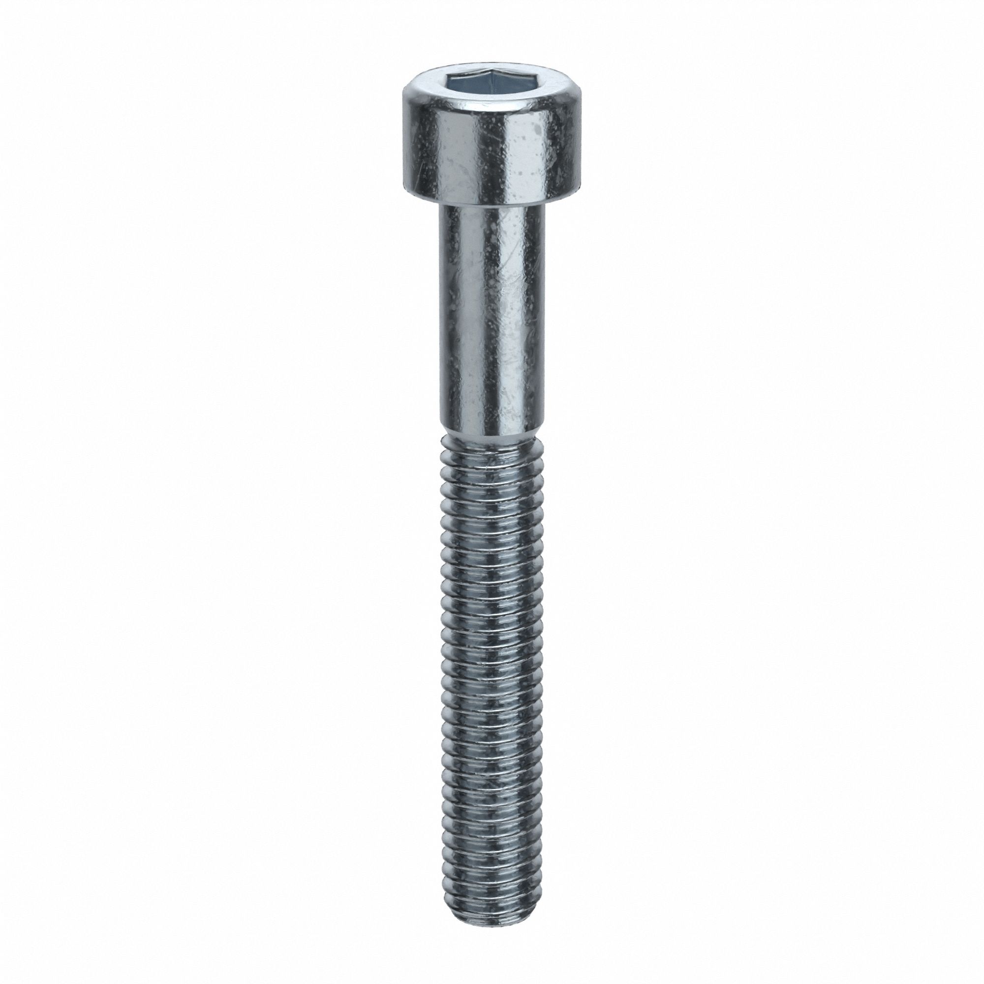 M6-1 Thread Size, 45 mm Lg, Socket Head Cap Screw - 164M75|L07160.060. ...