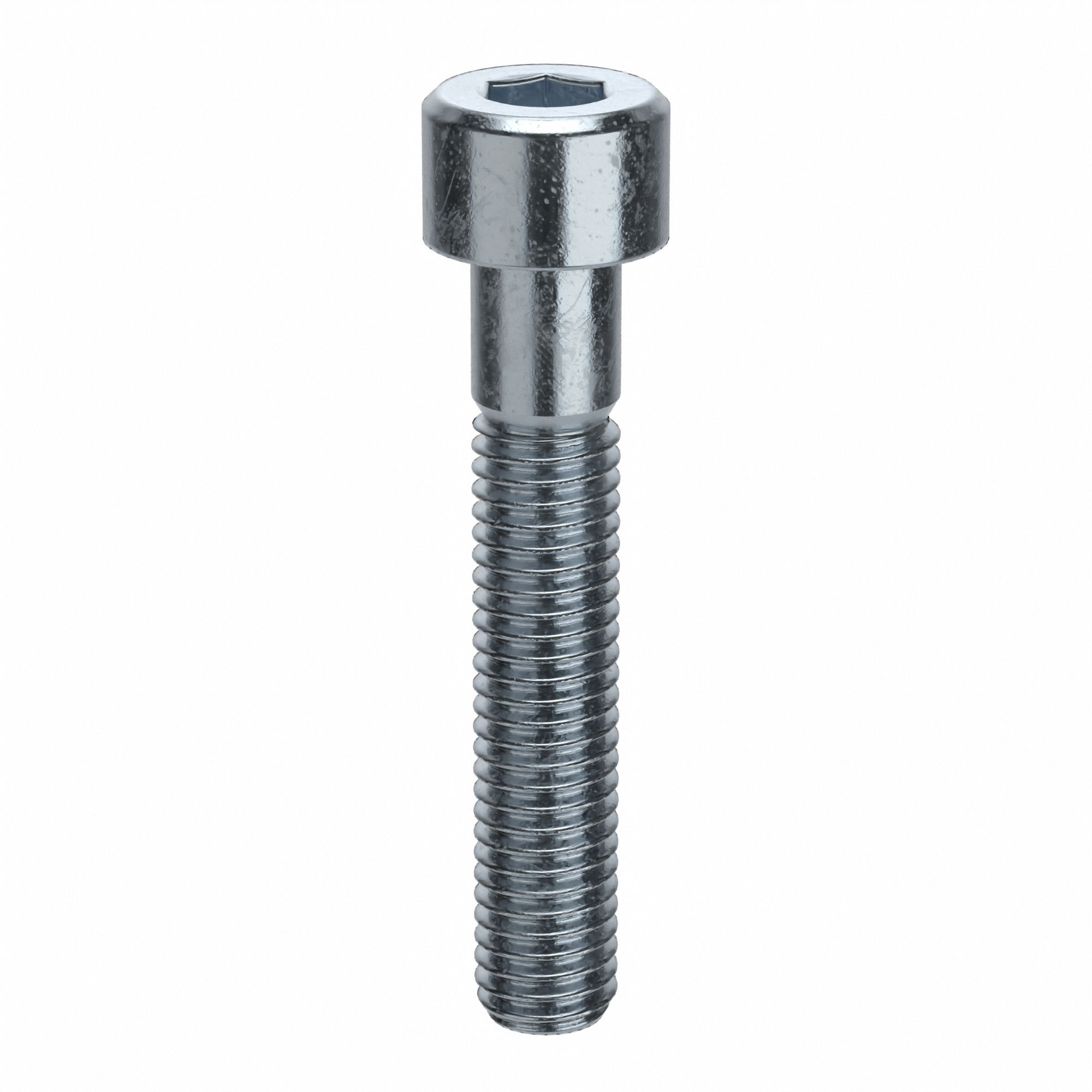 M8x1.25 Thread Size, 45 mm Lg, Socket Head Cap Screw - 164M96|L07160 ...