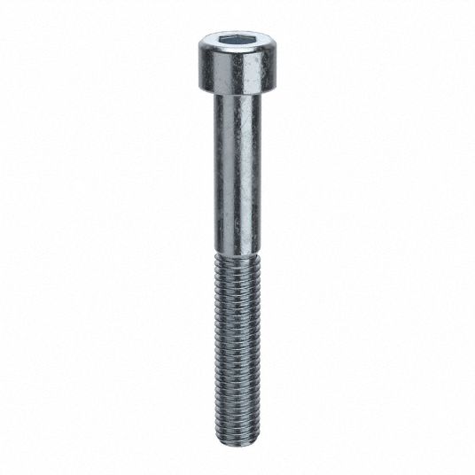 M8-1.25 Thread Size, 65 mm Lg, Socket Head Cap Screw - 164N01|L07160 ...