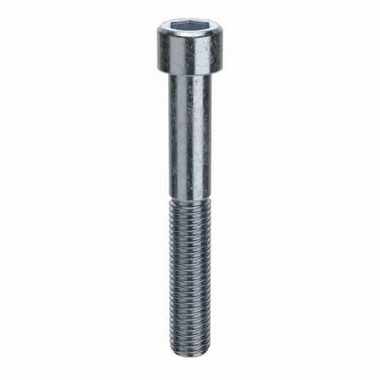 M14-2 Thread Size, 100 mm Lg, Socket Head Cap Screw - 164N68|L07160.140 ...