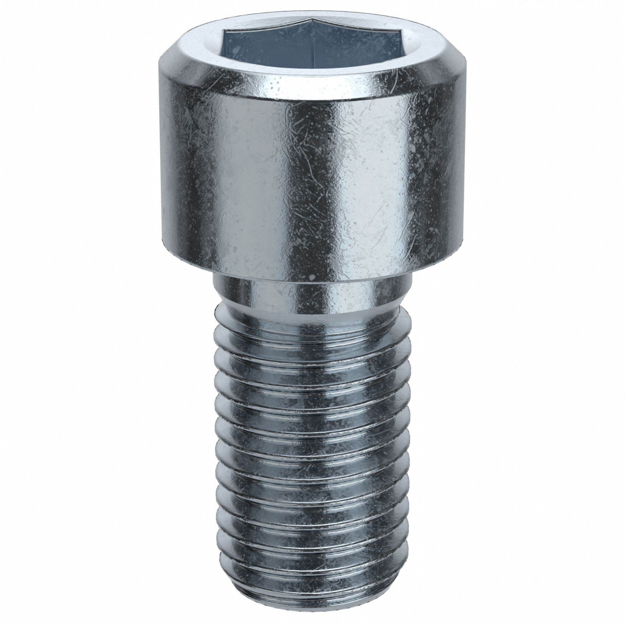 M16-2 Thread Size, 30 mm Lg, Socket Head Cap Screw - 164N71|L07160.160. ...