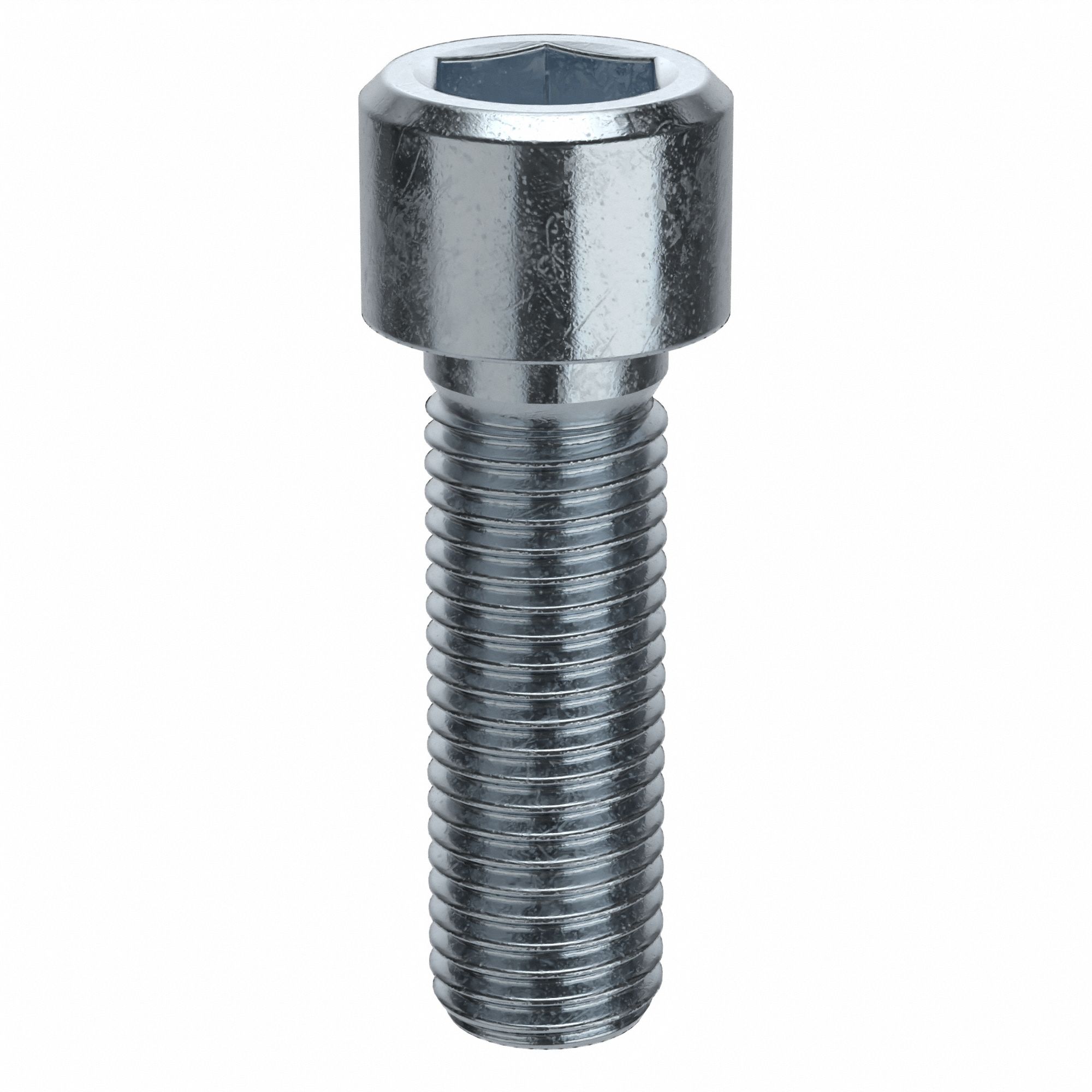 M16-2 Thread Size, 50 mm Lg, Socket Head Cap Screw - 164N75|L07160.160. ...
