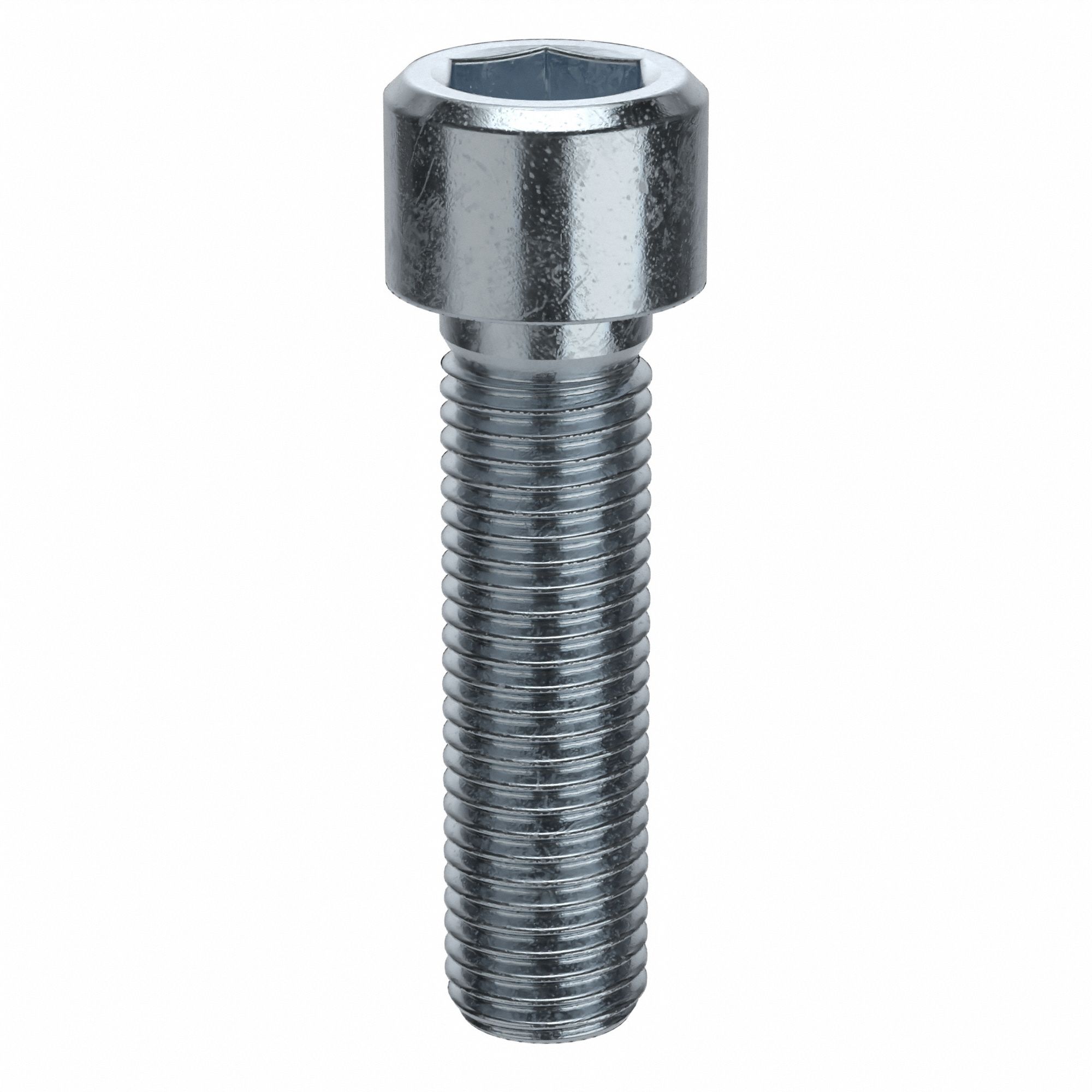 M16-2 Thread Size, 60 mm Lg, Socket Head Cap Screw - 164N77|L07160.160. ...