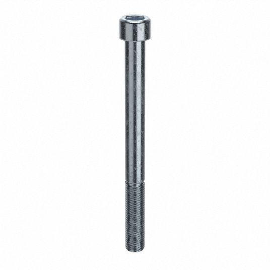 M16-2 Thread Size, 180 mm Lg, Socket Head Cap Screw - 164N88|L07160.160 ...