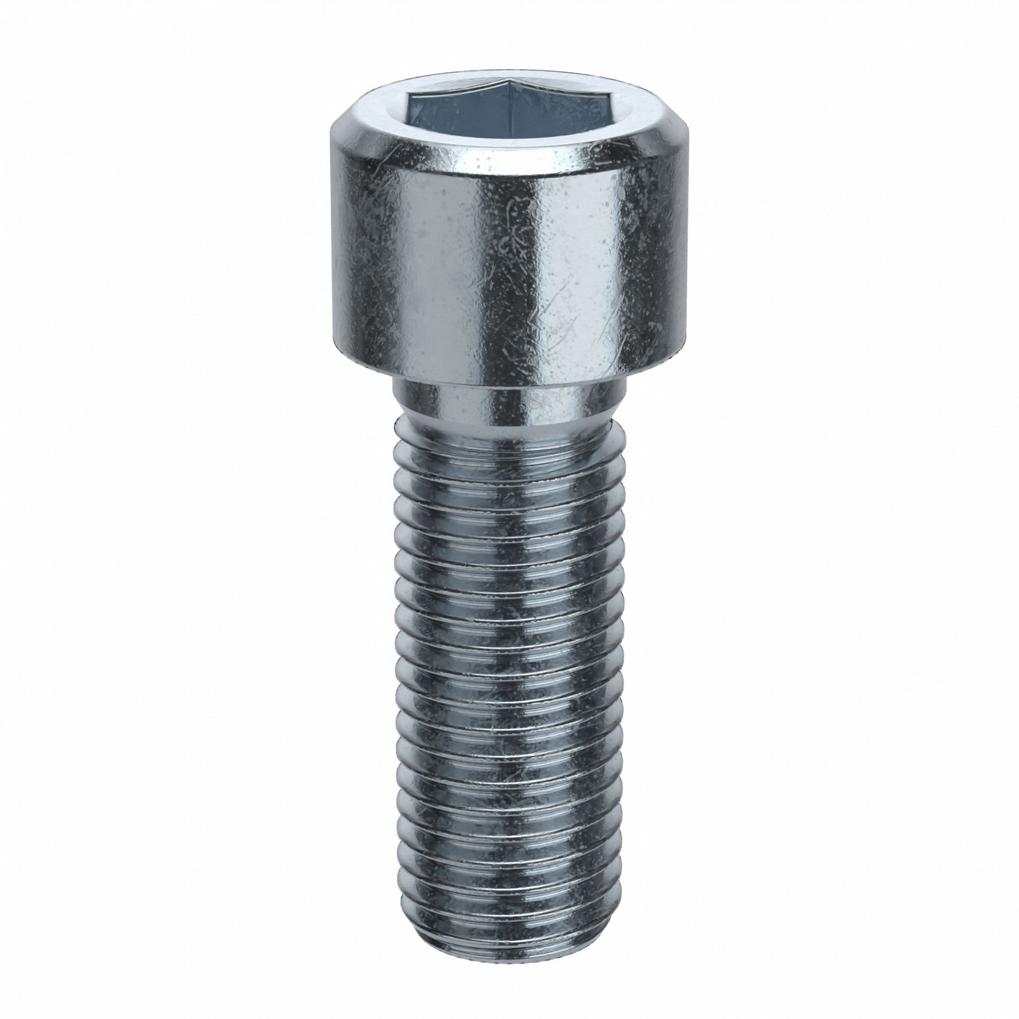 M20-2.5 Thread Size, 55 mm Lg, Socket Head Cap Screw - 164N96|L07160 ...