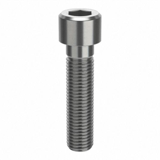 M24-3 Thread Size, 100 mm Lg, Socket Head Cap Screw - 164T05|L51050.240 ...