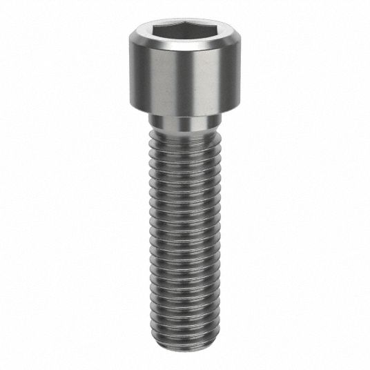 M14-2 Thread Size, 50 mm Lg, Socket Head Cap Screw - 164T40|L55050.140. ...