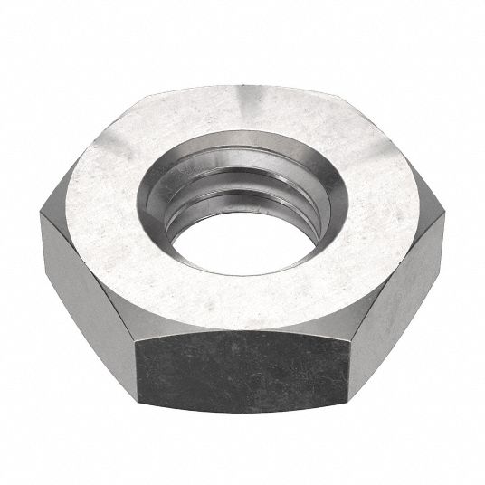 3/8"-16 Thread, 11/16 in Hex Wd, Hex Nut - 164X92|B55081.037.0001 ...