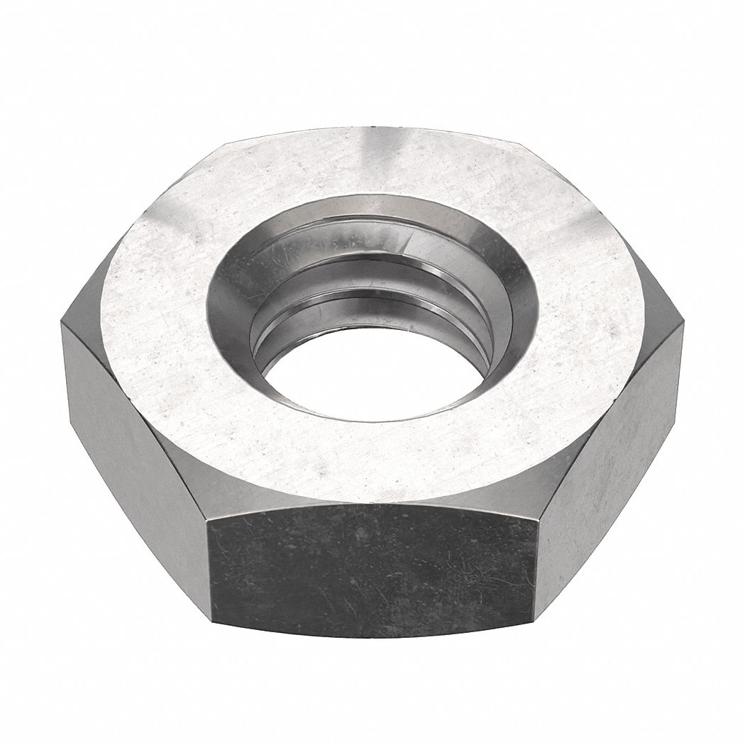 5/16"-18 Thread, 9/16 in Hex Wd, Hex Nut - 164X93|B55081.031.0001 ...