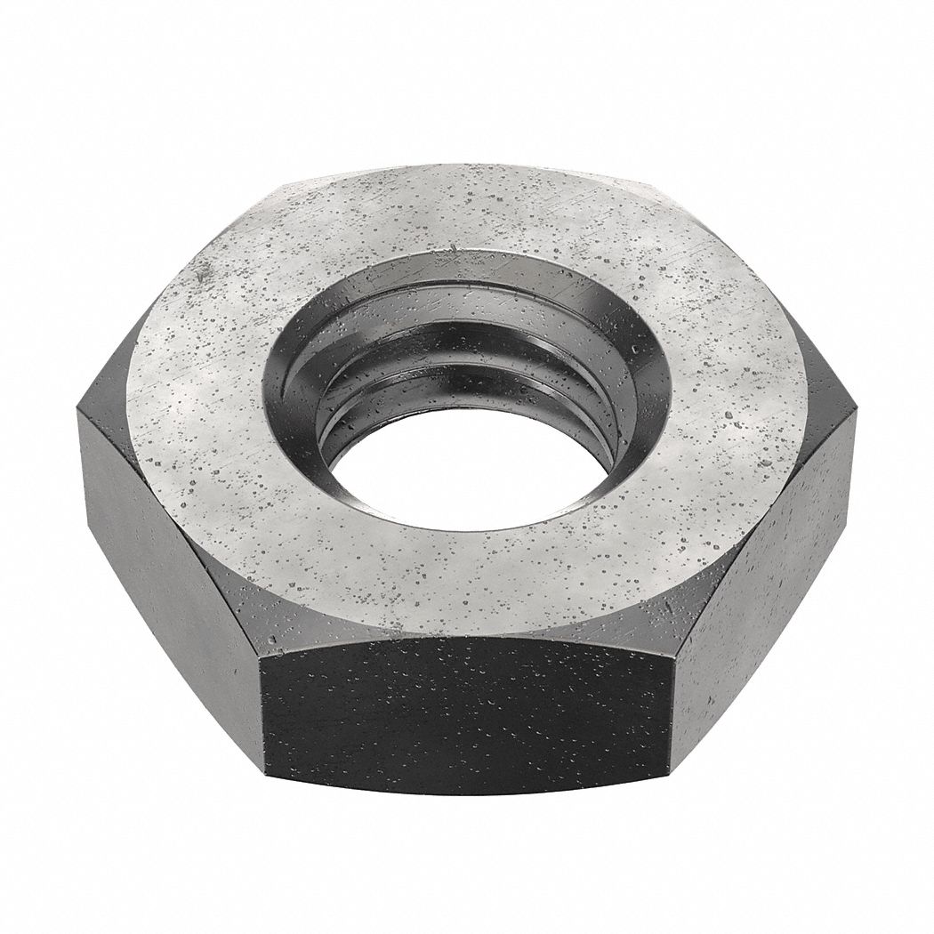 Heavy Jam, 3/8"-16 Thread, Jam Nut - 164Y11|B11390.037.0001 - Grainger