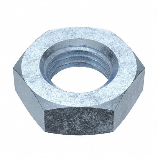 Heavy Jam, 1 1/4"-7 Thread, Jam Nut - 164Y31|B11391.125.0001 - Grainger