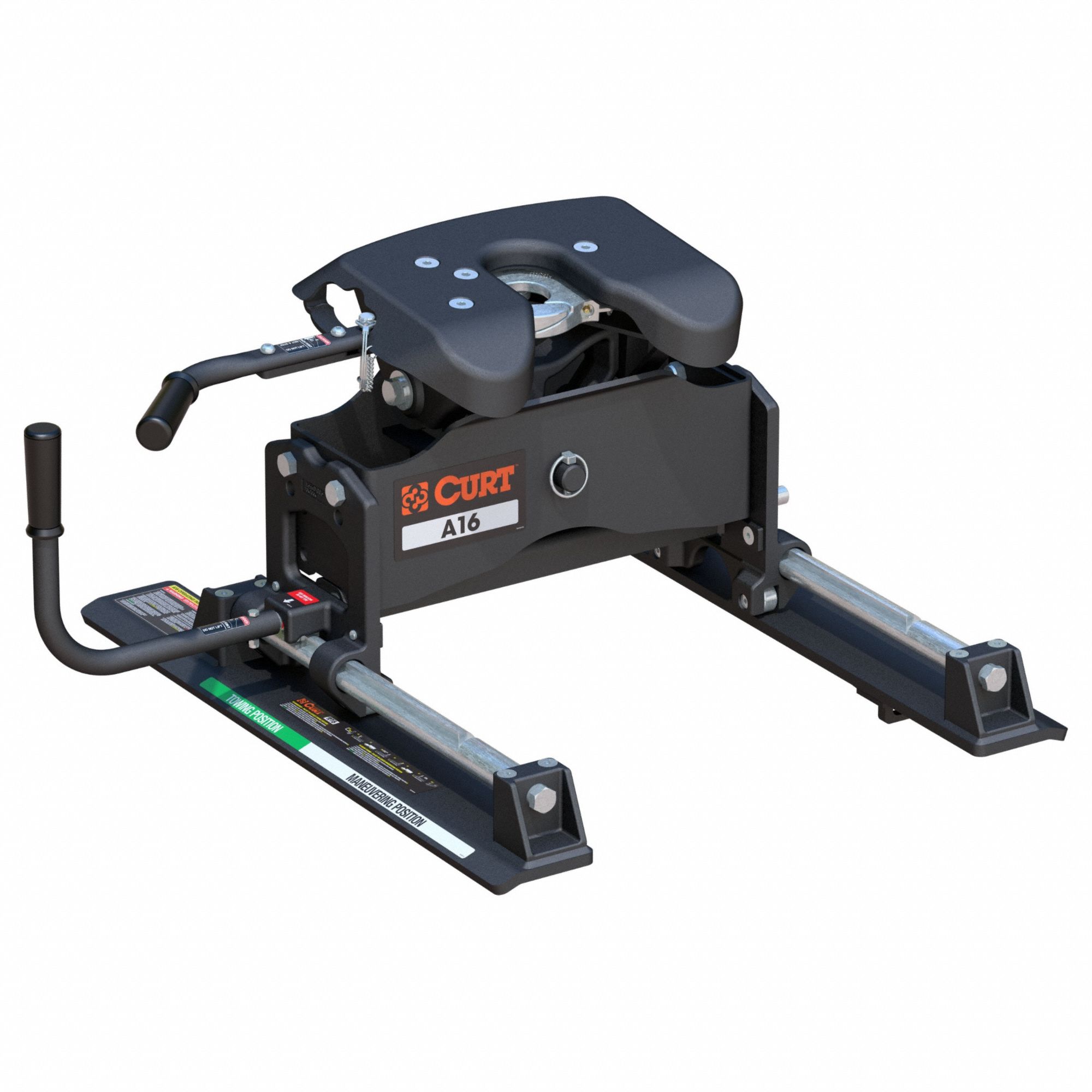 CURT, Removable Hitch, 4,000 lb Gross Trailer Wt Capacity, Fifth Wheel ...