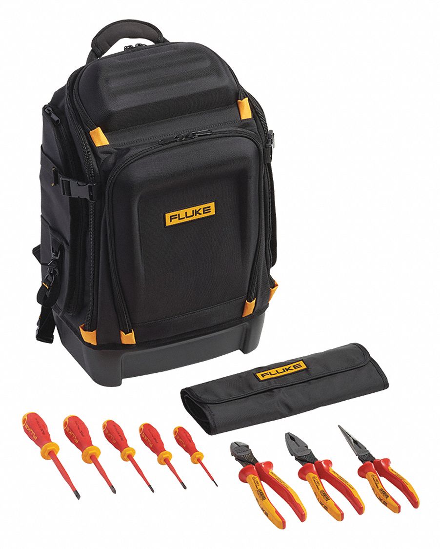 FLUKE, Insulated, 8 Total Pcs, Insulated Tool Set - 165NV6|IKPK7 - Grainger