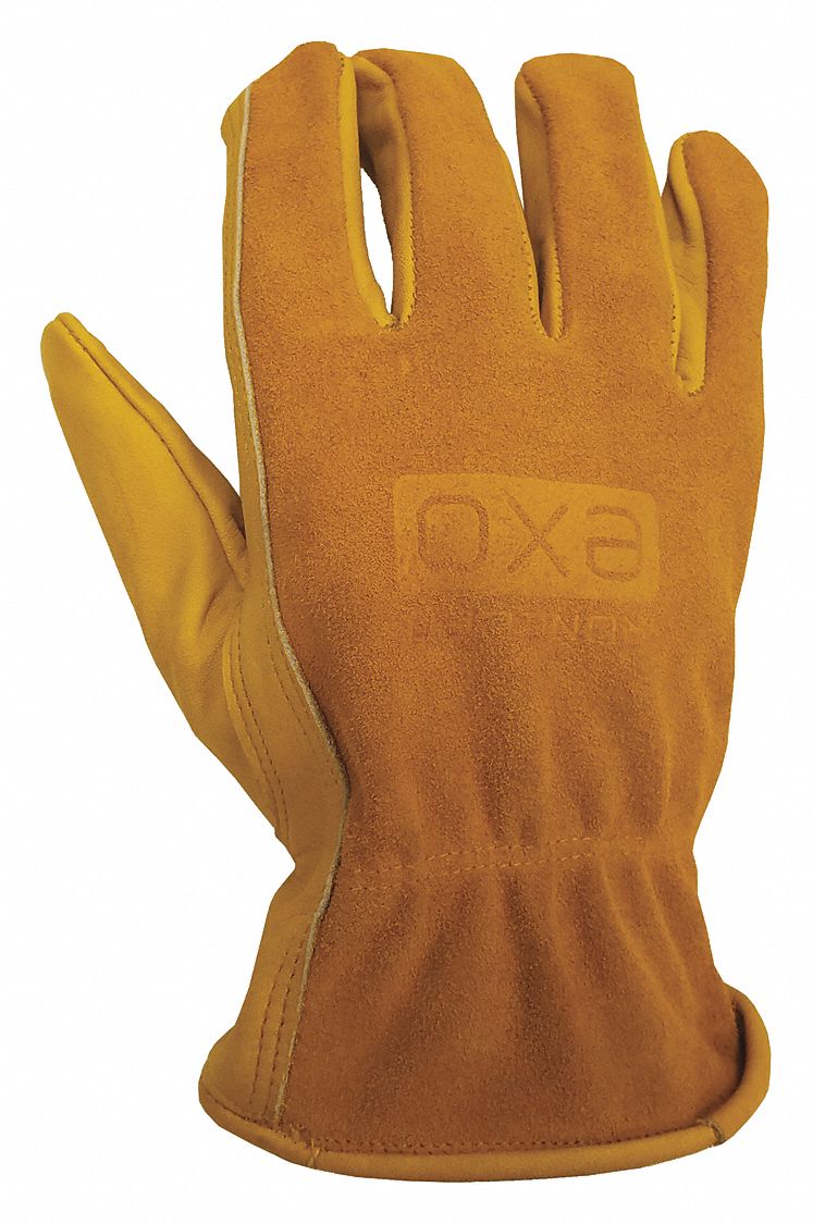 Workhorse Leather Driver Glove,2XL,PR, 1 PR - Grainger