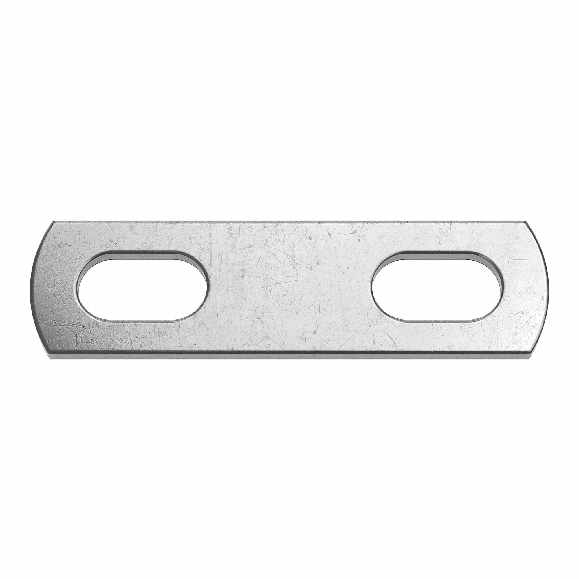 304 Stainless Steel, Plain, U-Bolt Mounting Plate - 166T66|B17257.037. ...