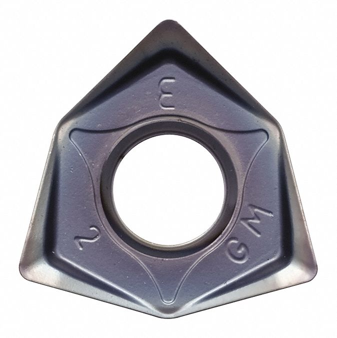 Trigon Milling Insert,PVD Carbide - Grainger
