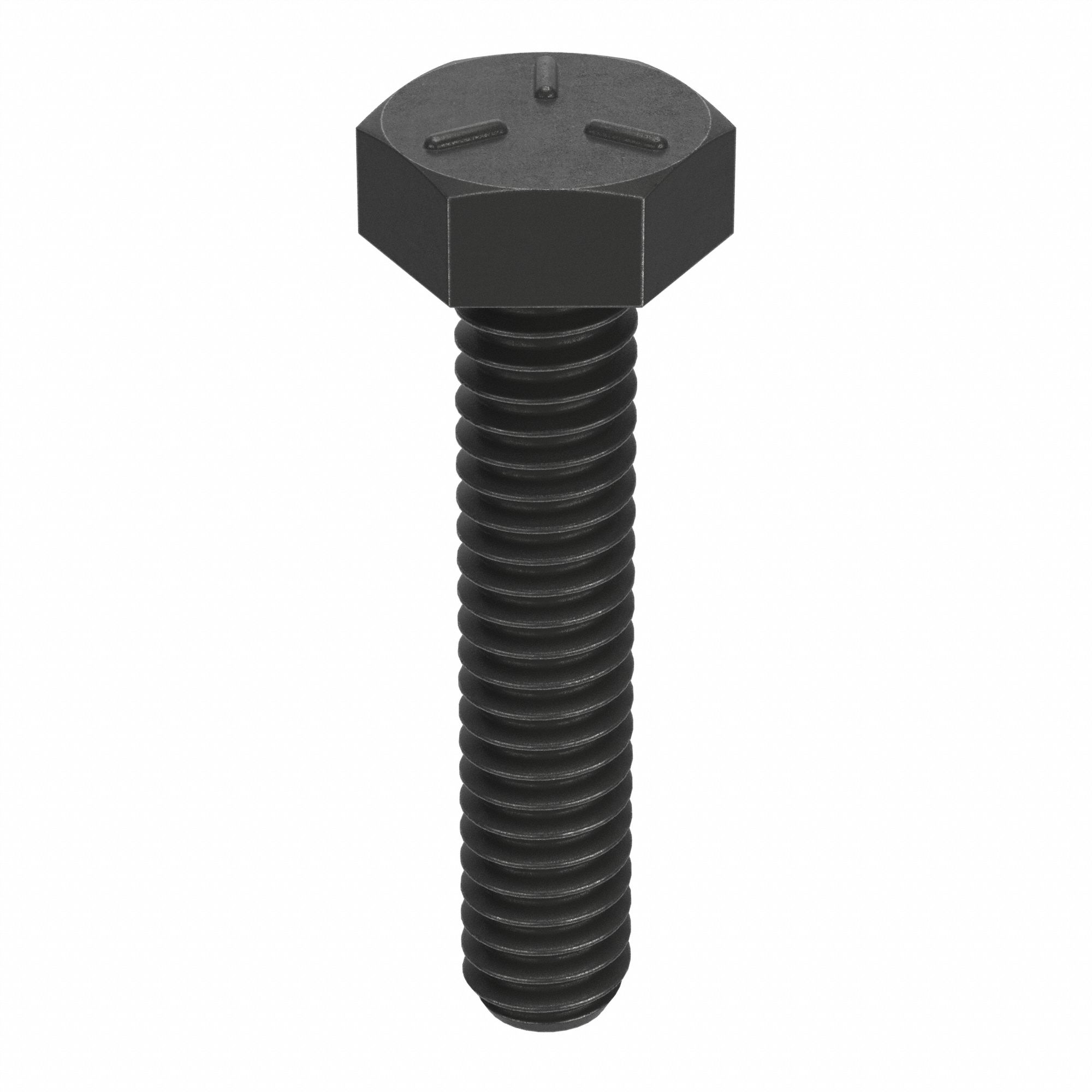 Steel, Grade 5, Hex Tap Bolt - 41UA87|U01010.025.0150 - Grainger