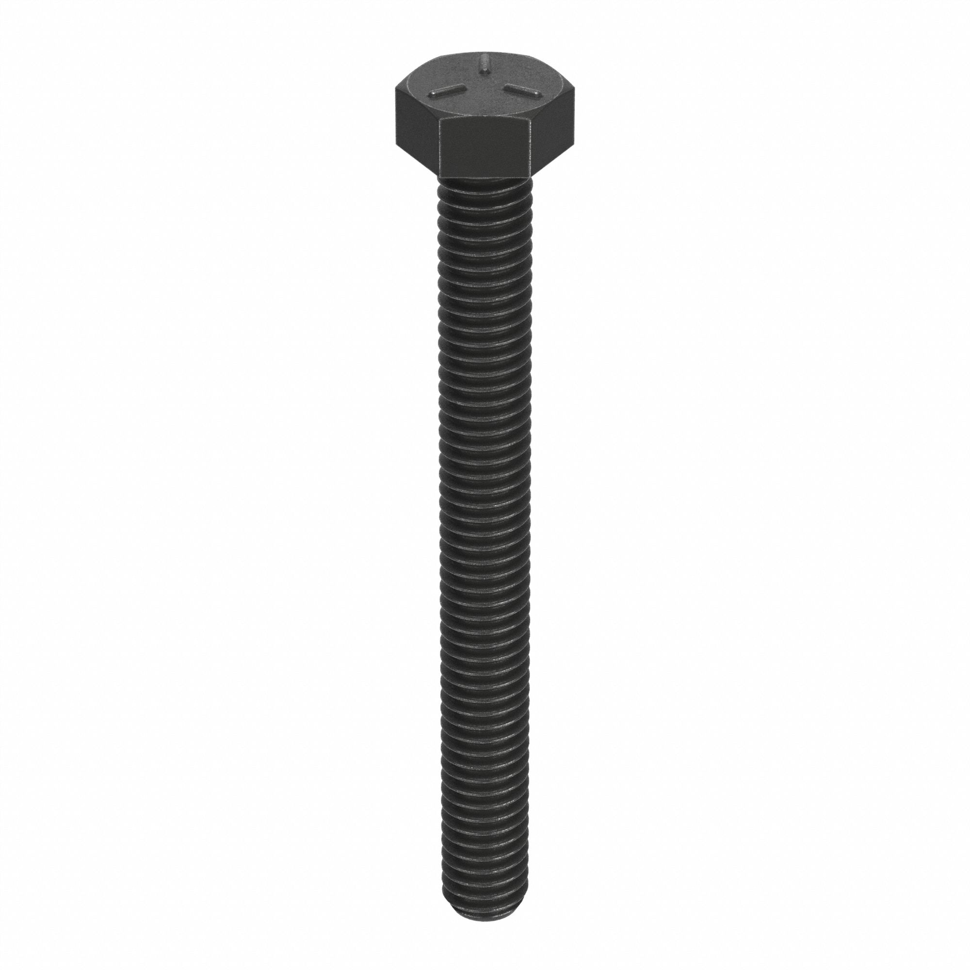 Steel, Grade 5, Hex Tap Bolt - 41UA93|U01010.025.0300 - Grainger